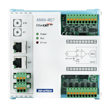 AMAX-4817 - 8 通道 16 位隔离式模拟量输入 EtherCAT 远程 I/O 模块 - 研华